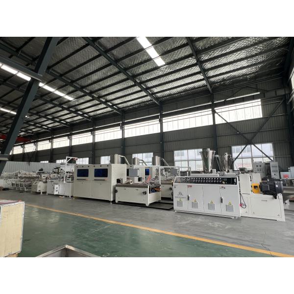 Quality 250-300mm PVC Wall / Ceiling Panel Making Machine for WPC Profiles for sale