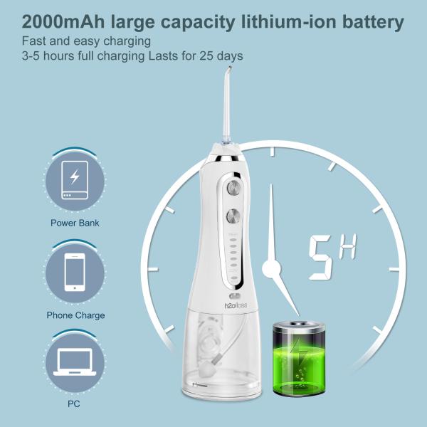 Quality Electrical Water Flosser Five Modes 300ML WaterTank Teeth Cleaning for sale