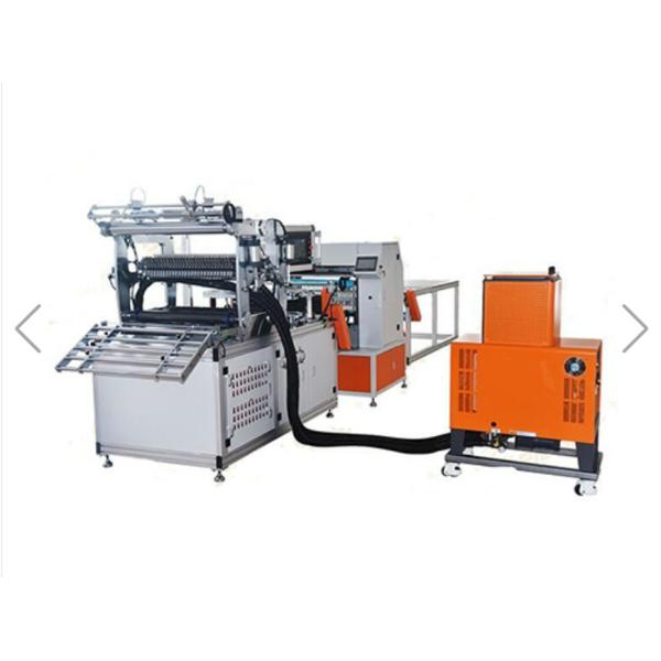 Quality Mini HEPA Filter Making Machine 220V / 380V Rotary Pleating And Gluing Machine for sale