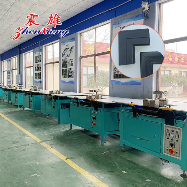 Quality PLC Control Door Gasket Production Line Auto Gasket Welding Machine 600 - 650 Sets / Team for sale