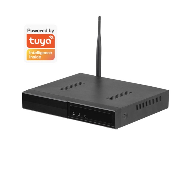 Quality 4/8 Channel Security Smart Home 1080P NVR Wireless CCTV Camera System With for sale