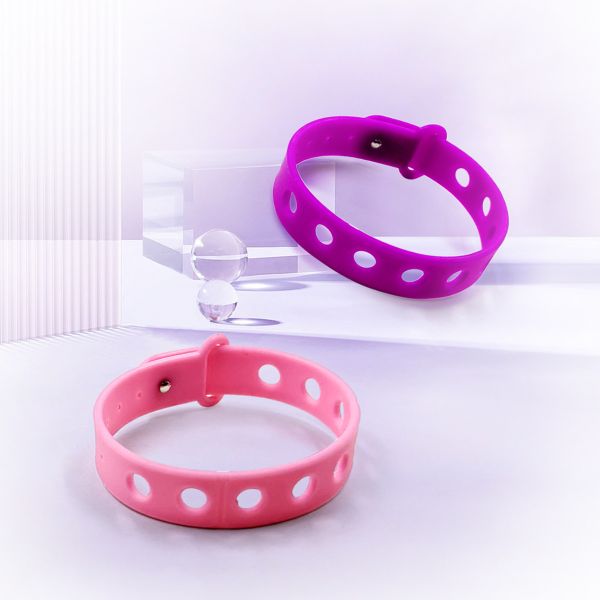 Quality Silicone Processing Design Adjustable Charms Wristband Bracelets for Events for sale