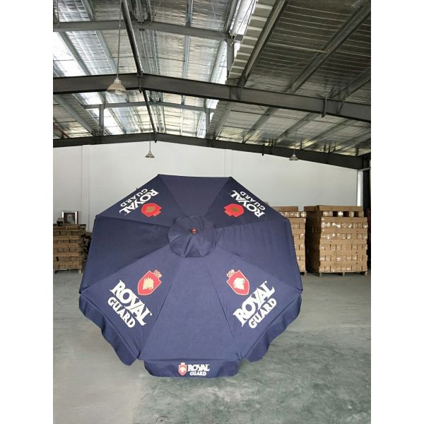 Quality Sunshade Beach Picnic Straight Umbrella with Push Open Lift System and Custom for sale