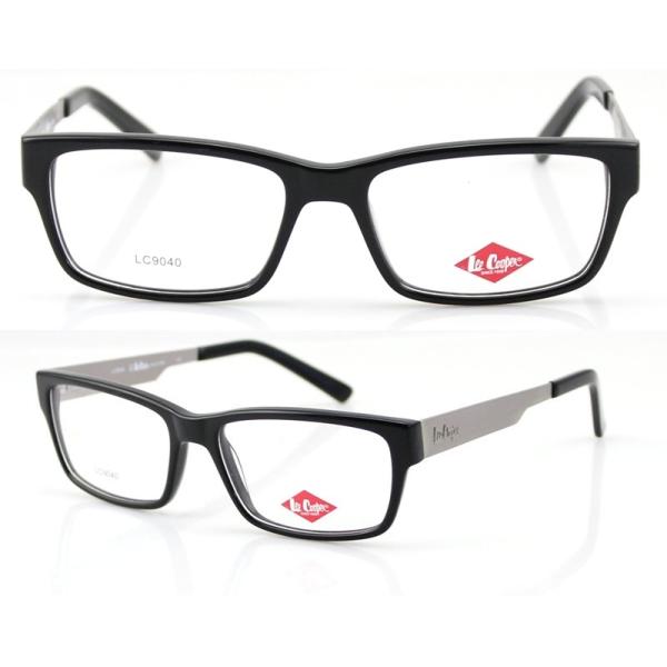 Quality Men Retro Handmade Acetate Eyeglasses Frames, Black Acetate Optical Eyewear for sale
