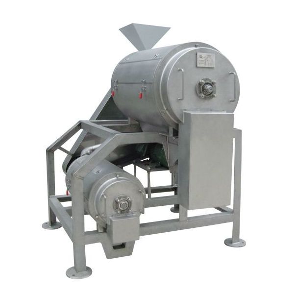 Quality High Speed Double Stage Fruit Pulper Machine 10TPH With 1300 * 1250 * 1400mm for sale