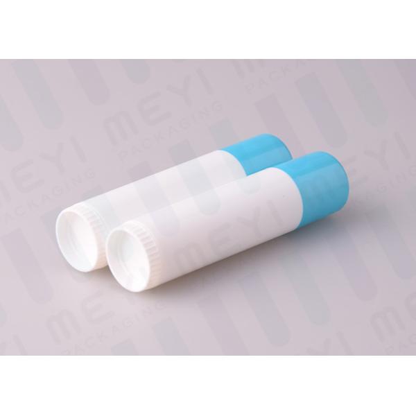 Quality 17g Customized Color Lip Balm Tubes , Cylinder Empty Lip Balm Container for sale