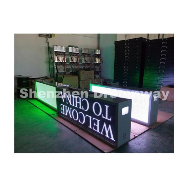 Quality P5 Outdoor SMD3528 Silver Taxi LED Display For Video Advertising for sale