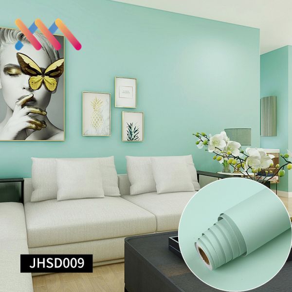 Quality Light Embossed Surface Plain Color Self Adhesive Wallpaper Perfect for Bedroom Interior Home Decoration Easy to Maintain for sale