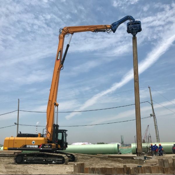 Quality Pile Driver Ultimate Solution: 2-Ton Hammer Power & Direct Excavator Mounting for sale