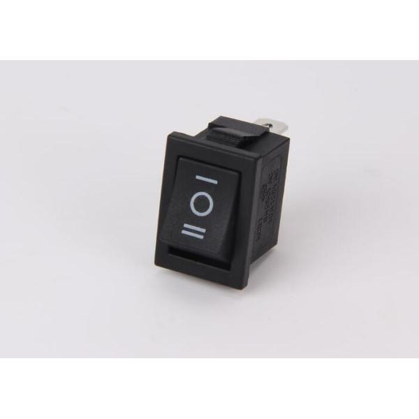 Quality Industrial 3 Pins Push Button Rocker Switch 21 * 15MM ON - OFF - ON PC Button for sale