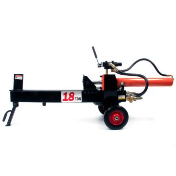 Quality Splitting Wood Logs With 18Ton Hydraulic Log Splitter Raw Material Wood Tree for sale