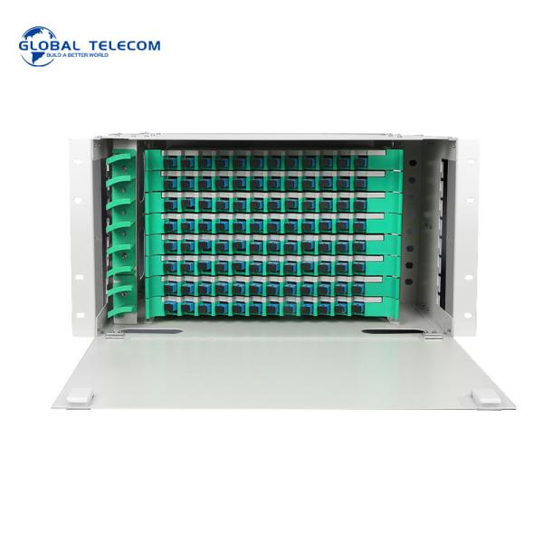 Quality Odf Fiber Optic Patch Panel Wall Mounted 12 24 48 96 144 Port for sale
