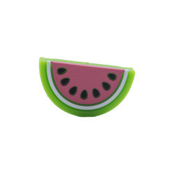 Quality Red Watermelon Shaped Silicone Beads Soft For Baby Teething for sale