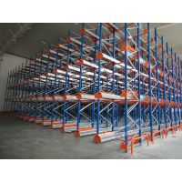 Quality Channel Type Radio Shuttle Racking , High Density Warehouse Pallet Racking for sale