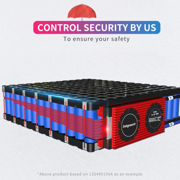Quality Bluetooth 16S 48V 100A Battery Management System BMS for sale