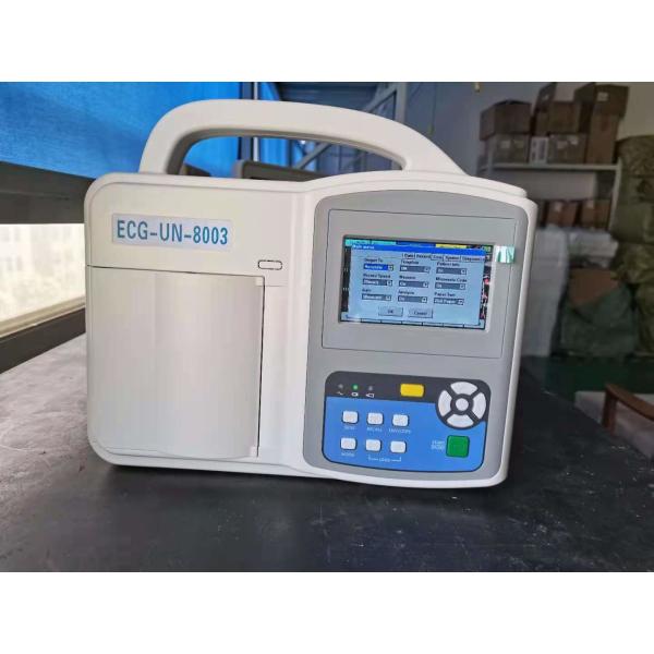 Quality UN8003 ISO CE approved 3 Channels Digital ECG Machine for sale