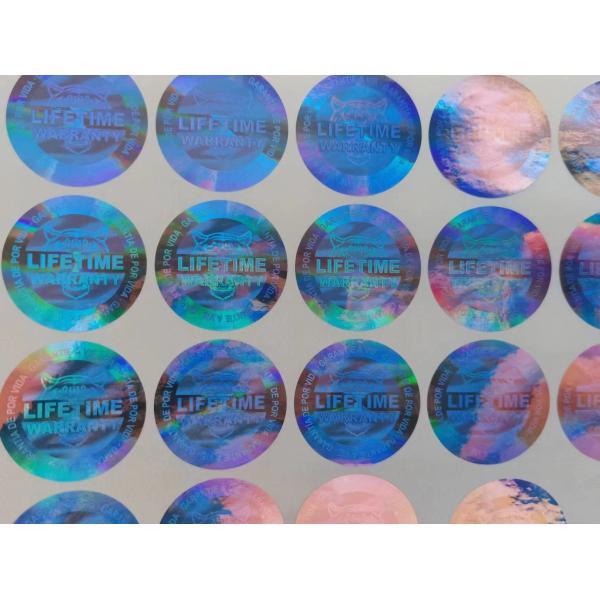 Quality Factory Supplies Designed Security Golden Hologram Laser Trademarks for sale