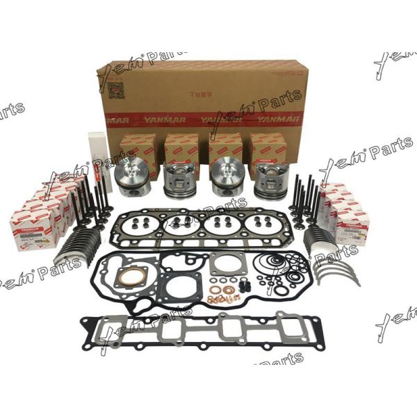 Quality ISO9001 Practical Gasket Rebuild Kit For Yanmar 4TNV98 Engine for sale