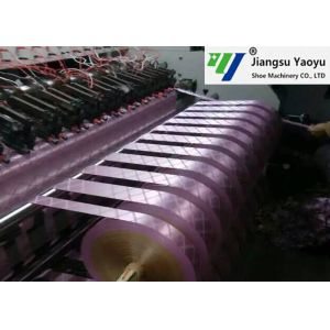 Quality Plastic Woven Cloth Slitter Rewinder Machine Multi - Blade Cutter Energy Saving for sale