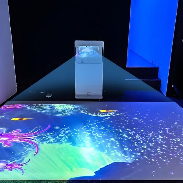 Quality Children'S Paradise Mobile Interactive Floor Projector 3300lm Indoor for sale