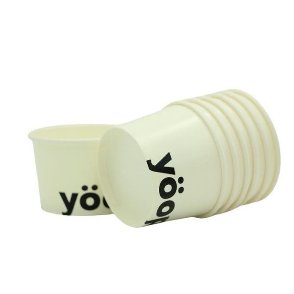 Quality Customizable Compostable Eco Ice Cream Cups Paper Ice Cream Pints for sale