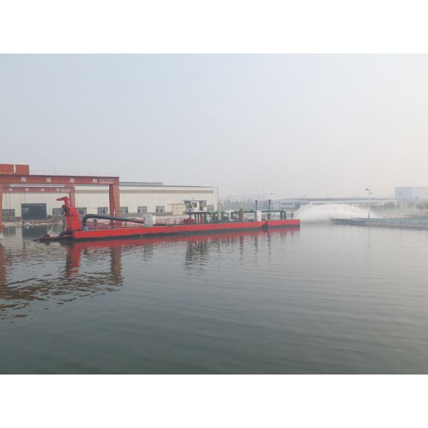 Quality River Sand Dredger CCS Certificate Hydraulic Cutter Suction Dredger For Sludge Sand Mud Dredging Under Water for sale