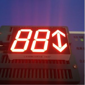 Quality 22.0mm Arrow Led Display , Common Anode 7 Segment Display 0.8 inch for sale