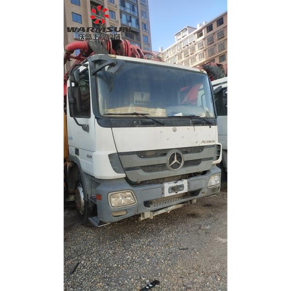 Quality 2011 Year Used Concrete Pump Truck 46m Capacity Mercedes Chassis for SANY 31490 kg for sale