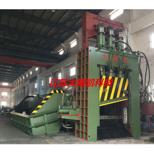 Quality PLC Control Hydraulic Metal Shear Cutter Machine With Operation Room for sale