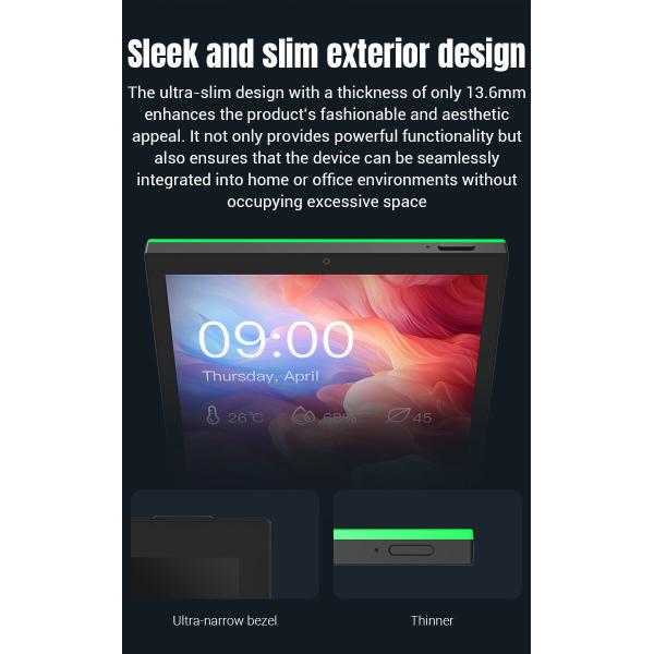 Quality 10.1Inch Wall Mounted Smart Home Tablet with POE and NFC for Android Control for sale