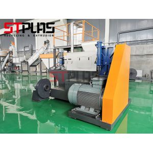 Quality Pe Semi Plasticizing Extruding Plastic Pelletizing Machine 132kw for sale