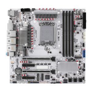 Quality Zynshiled i3i5i7 12th～14th Gen. M-ATX 12 Bay NAS Motherboard ECC VPro U-DIMM for sale