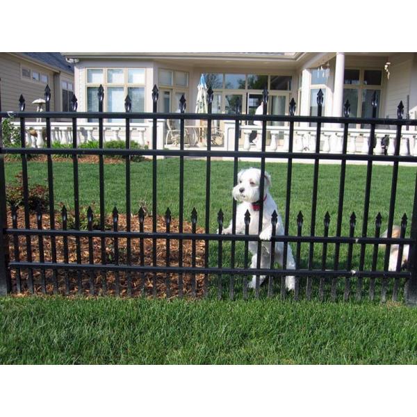 Quality Australian Standard Pressed Spear Top Security Picket Garrison Steel Tubular for sale
