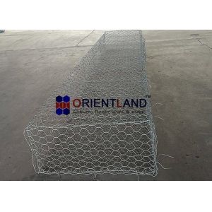 Quality Double Twisted Hexagonal Mesh 60×80mm Gabion Wire Baskets for sale