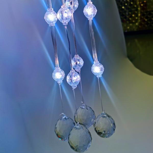 Quality Full Color RGB 3D Pixel LED Crystal Lamp Interactive For Decoration for sale