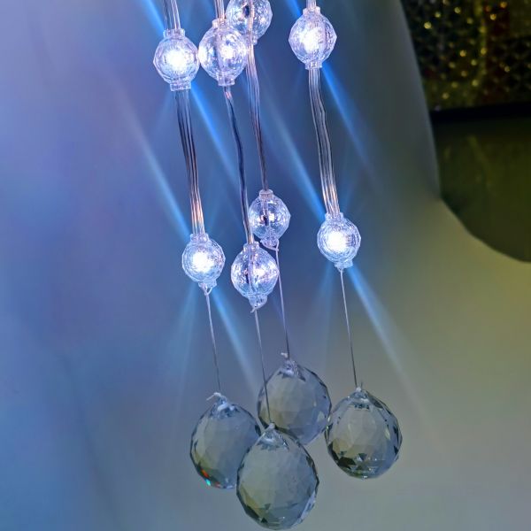 Quality Permanent Holiday Lights 3D Pixel LED String IP67 With 10.4lm Luminous Flux for sale