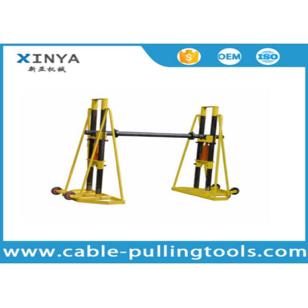 Quality 15T - 20T Cable Handling Equipment / Cable Drum Hydraulic Reel stand for sale