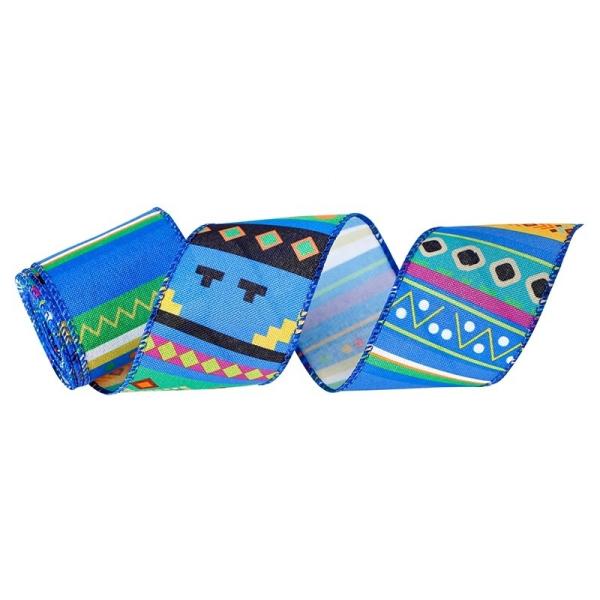 Quality Colorful Wired Design Ribbons Customized 2.5 Inch Printed Ribbons for Party for sale