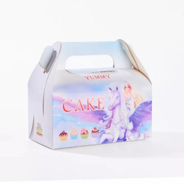 Quality Pantone Customized Food Packaging Box Greaseproof Folding Paper Box Varnishing for sale