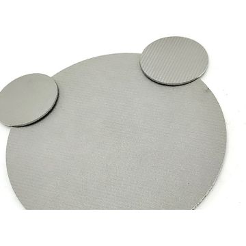Quality Five Layer Sintered Metal Powder Filter 0.5um 2um 5um Pore Anti Corrosion for sale