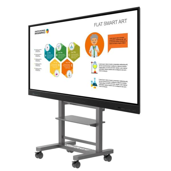 Quality 65 75 86 98 Inch All In One Interactive Whiteboard Android Dual System Smart TV for sale