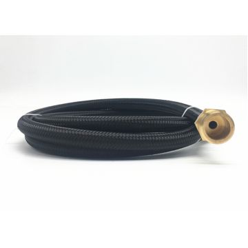 Quality TPV Material High Pressure Washing Machine Hose With Black Nylon Braided for sale