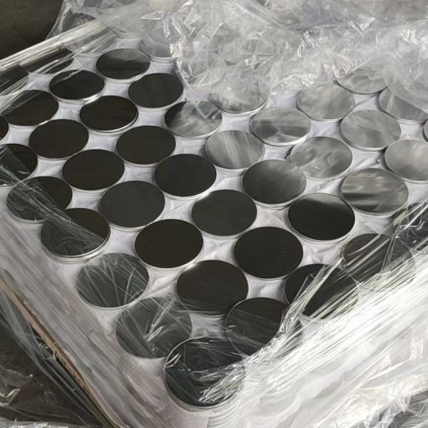 Quality Deep Drawing 3003 Aluminum Circle Blanks Cookware Custom Diameter High Flatness Burr Free Edge Food Grade for sale