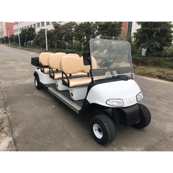 Quality Installed With Plastic Cargo Box Small Electric Golf Carts 6 Seats Without Car for sale