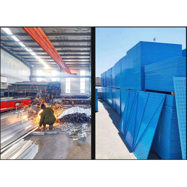 Quality Construction Perforated Steel 1.2X1.8m Perimeter Safety Screens For Scaffolding for sale