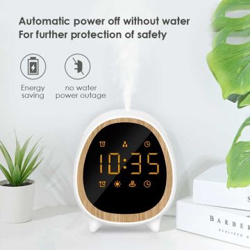 Quality Smart Home Ultrasonic Aroma Diffuser With Clock Function for sale