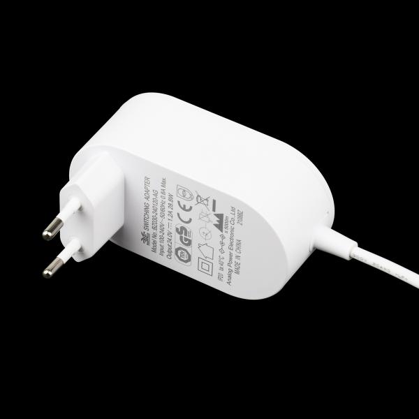 Quality Wall Mounted EU Plug 24V 1.2 A Power Adapter For Air Purifier for sale