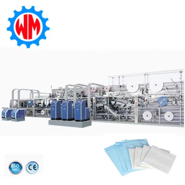 Quality High Efficiency Underpad Making Machine Easy Operation Customized for sale