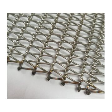 Quality 0.5mm-4mm Balanced Spiral SS Wire Mesh Belt Conveyor For Bakery Tunnel Oven for sale