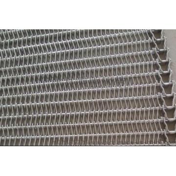Quality Seafood Freezer 304 316 Stainless Steel Spiral Mesh Belt for sale